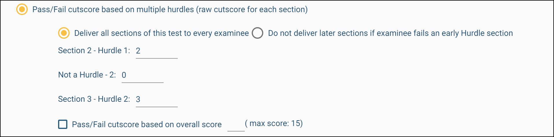 Multiple Hurdle Test – Assessment Systems